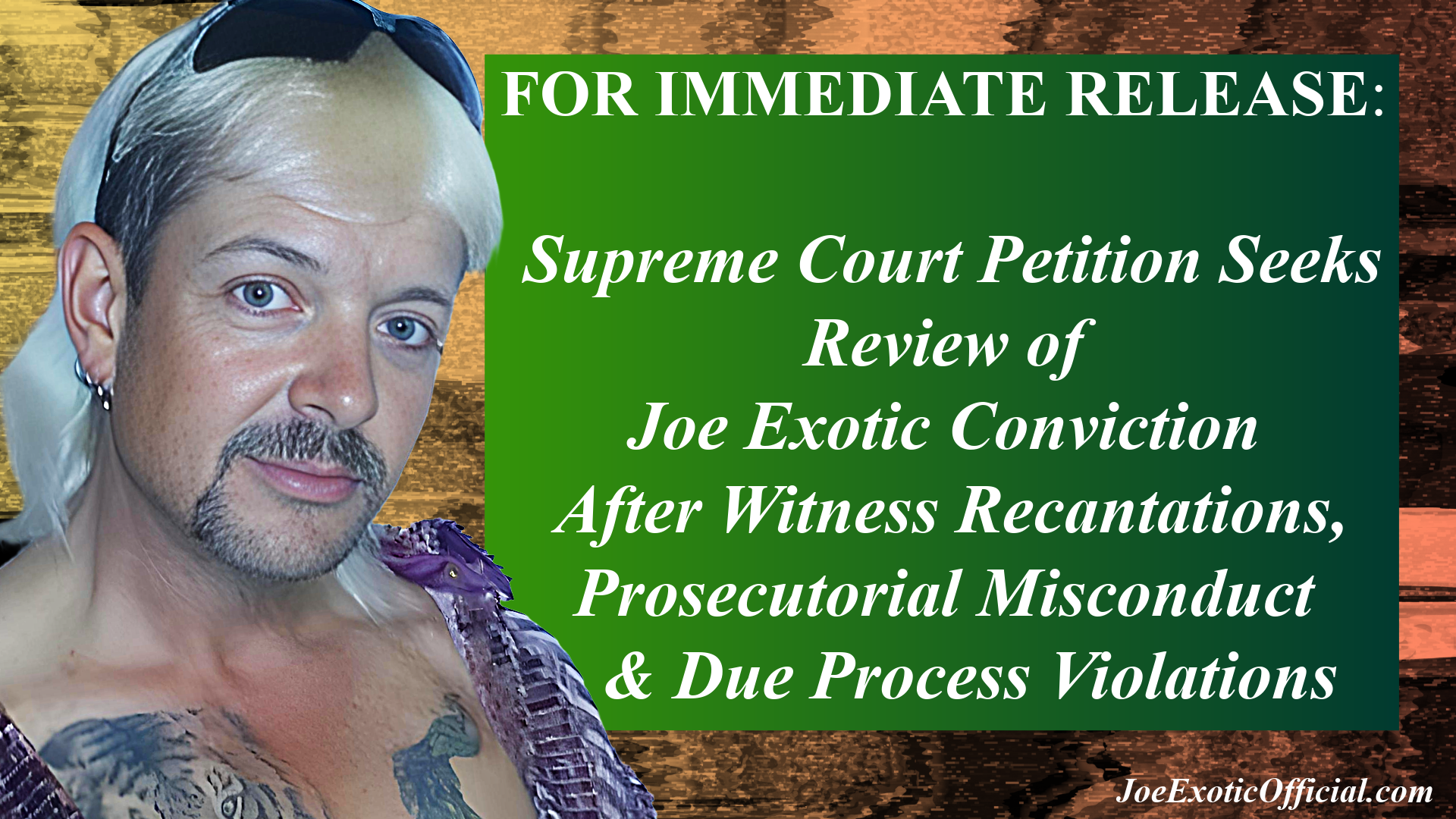 Joe Exotic Supreme Court Update – Joe Exotic Official